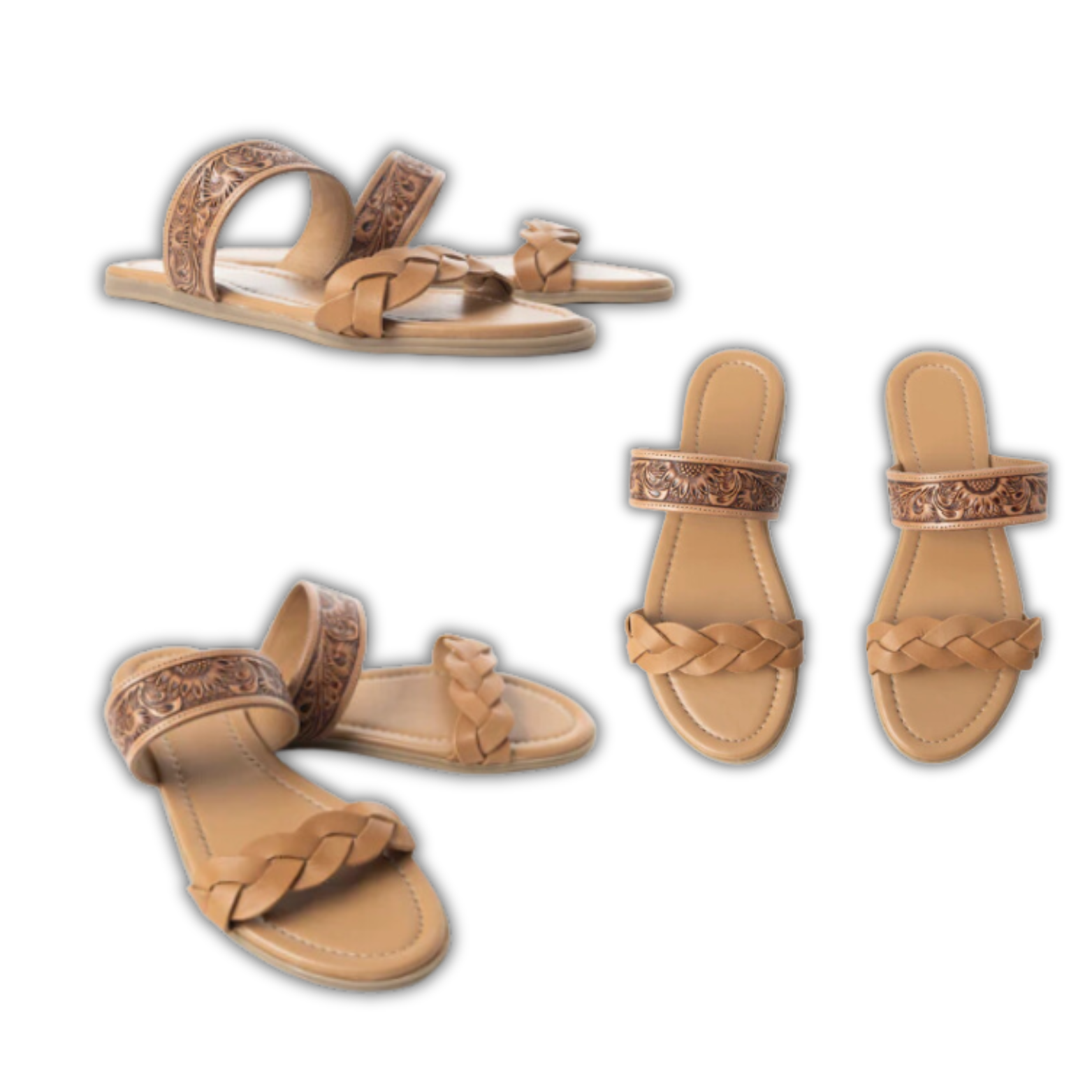 H&S Western Hand Tooled Shoes - Ridge – Hyde and Sticks