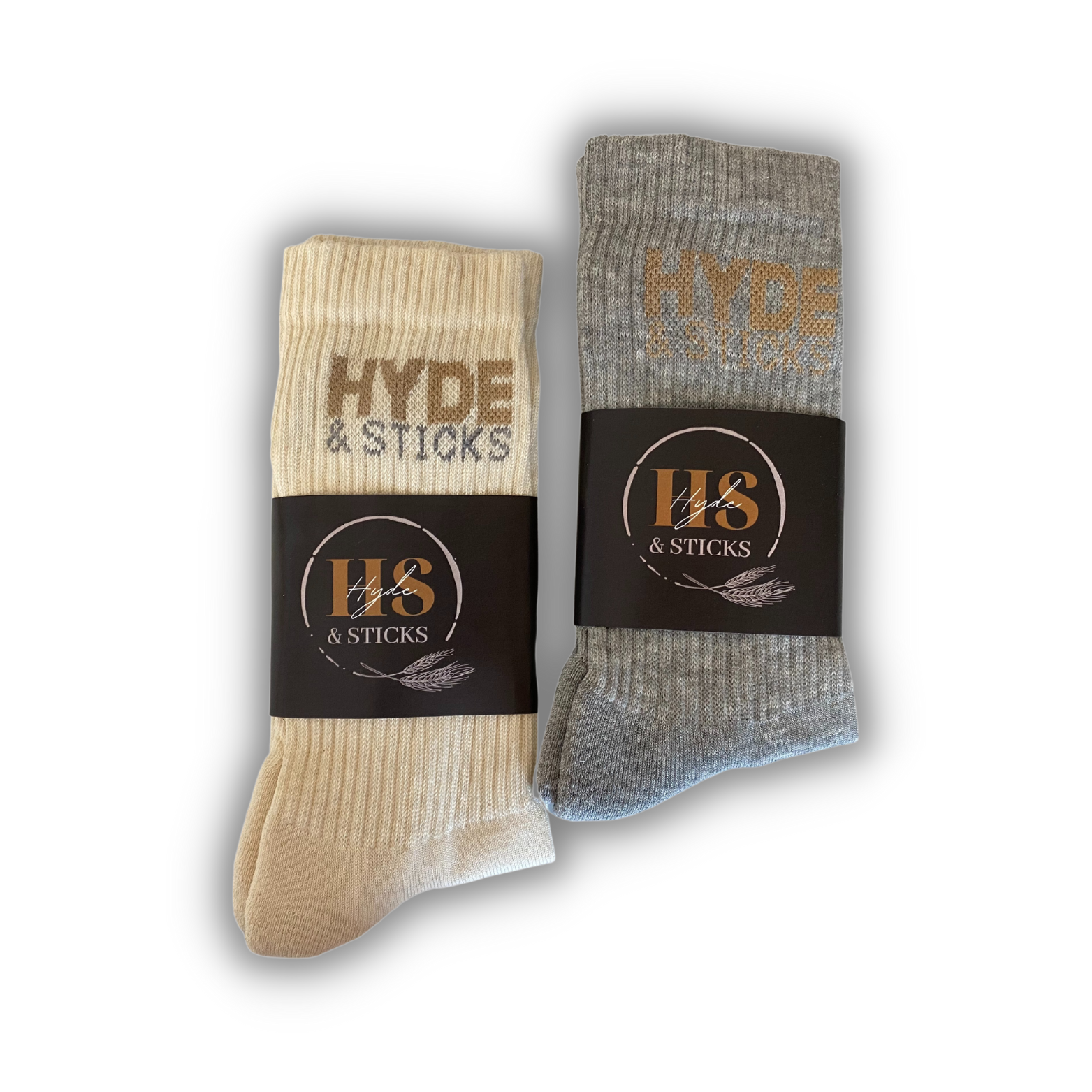 H&S Crew Socks – Hyde and Sticks